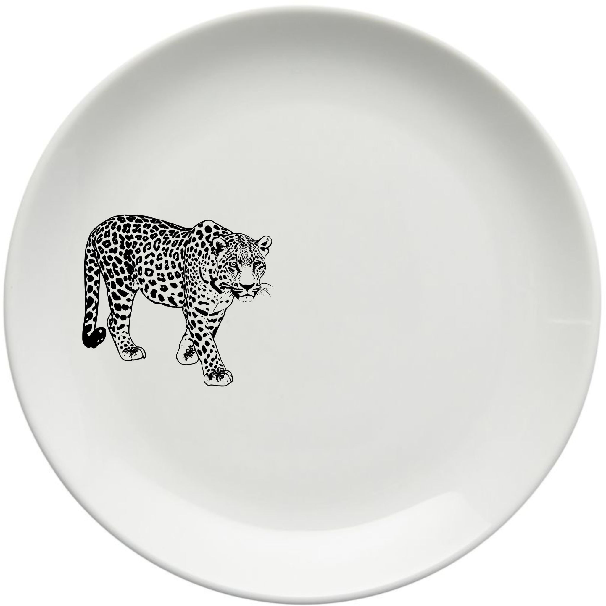 Big Five Leopard Plates - NellCo